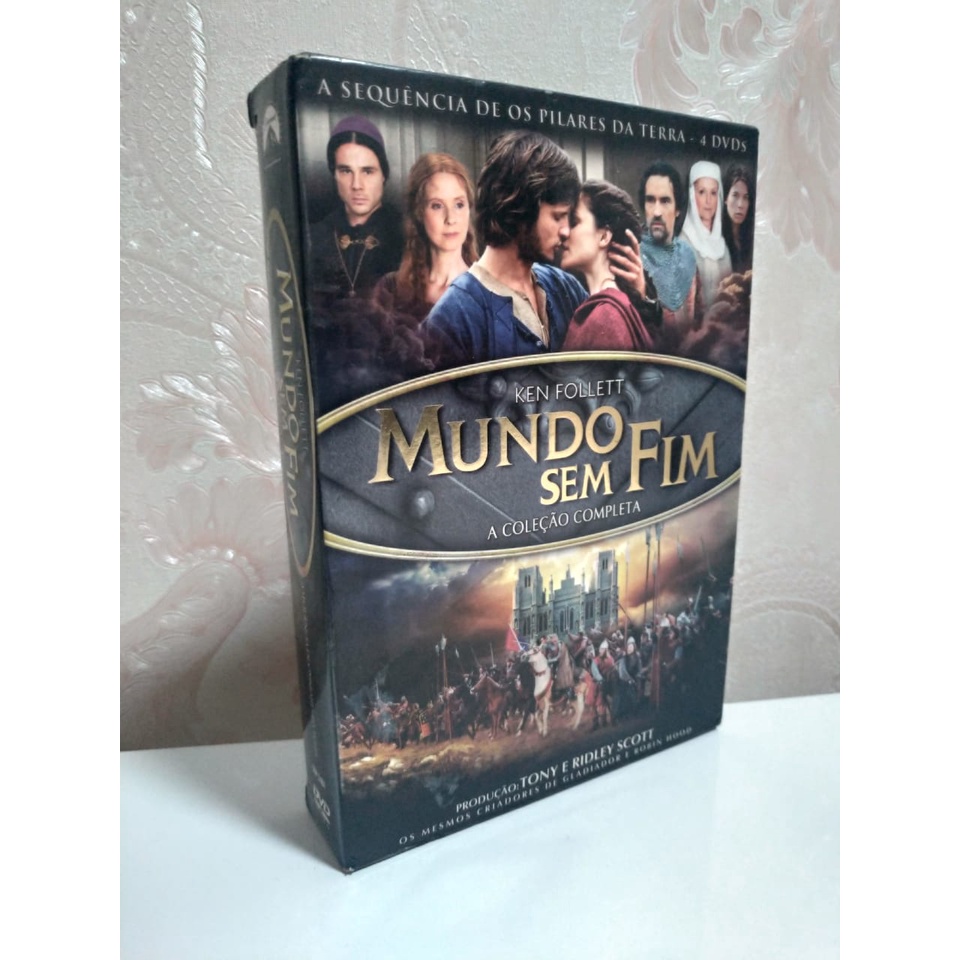 Box Dvd Mundo Sem Fim, A Sequência De Os Pilares Da Terra | Shopee Brasil