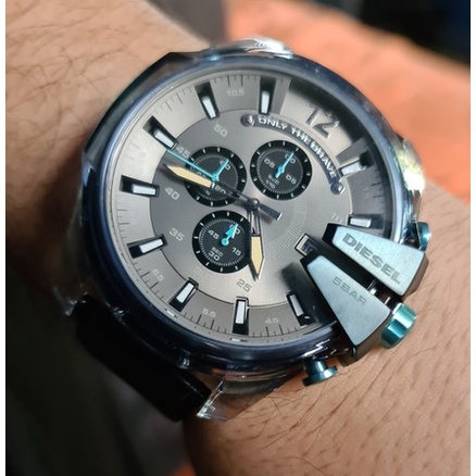 Relógio Diesel Mega Chief Light Blue Dz4487 dz4523 | Shopee Brasil