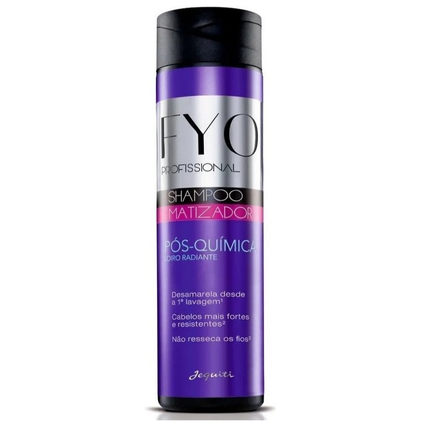 Shampoo Fyo Pós Química Loiro Radiante 300ml | Shopee Brasil