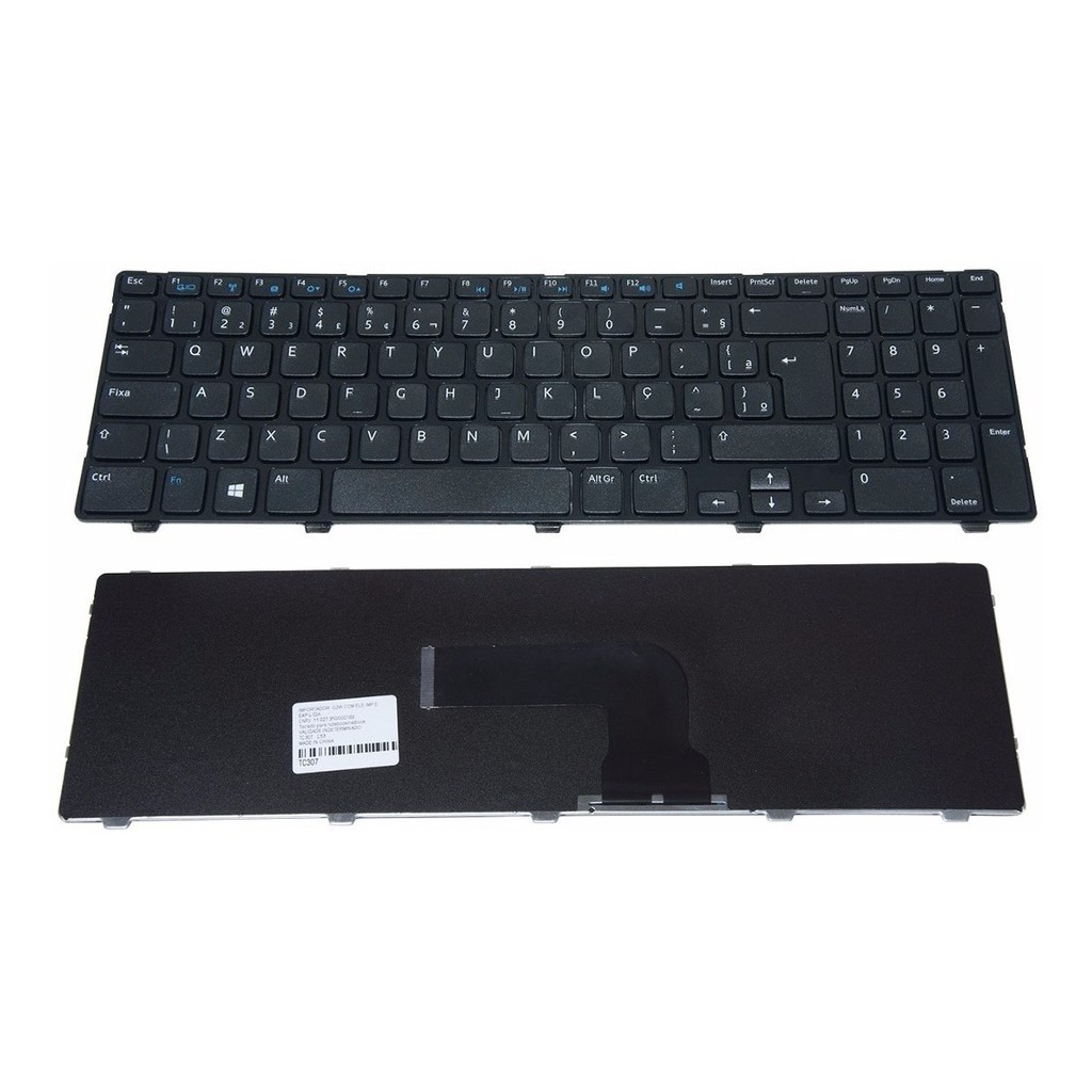 Teclado Dell Inspiron 15r 5537 Compatível Model: V137325ar1 | Shopee Brasil