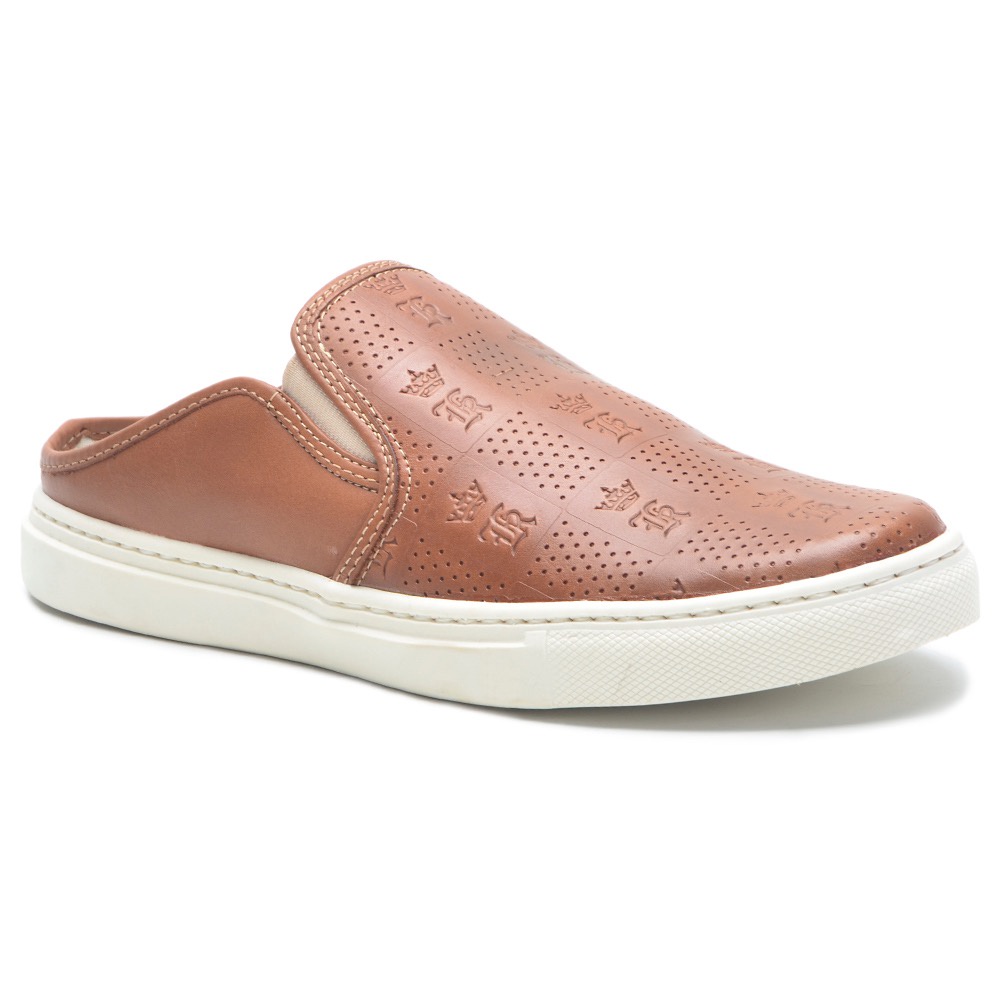 Mule Babuche Oxford Samello Masculino Couro Legitimo | Shopee Brasil