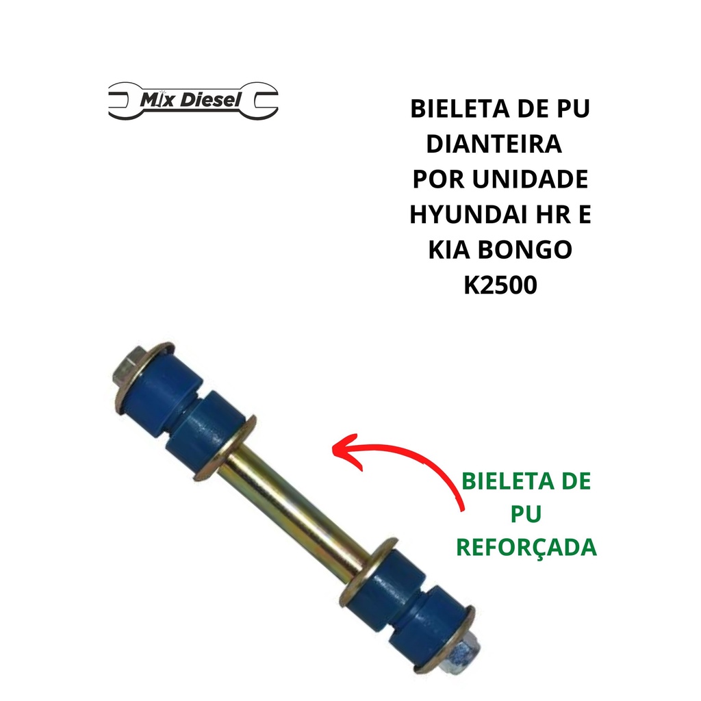Bieleta De Pu Hyundai Hr E Kia Bongo K2500 | Shopee Brasil