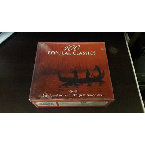 Box 5 Cd's - 100 Popular Classics Made In England - Lacrado | Shopee Brasil