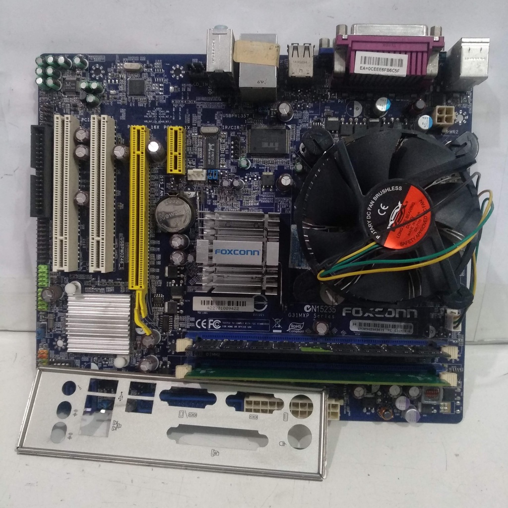 PLACA MÃE FOXCONN N15235 G31MXP SERIES LGA 775 DDR2 - SÓ PLACA COM ...