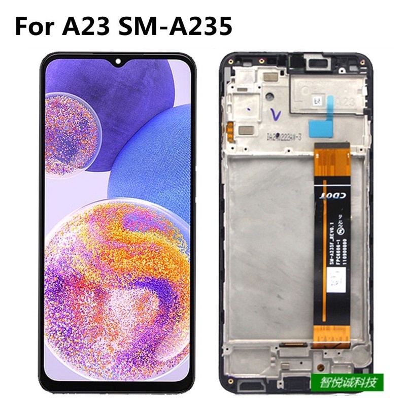 Tela Touch Display Lcd Samsung A23 4g A235 Com Aro | Shopee Brasil