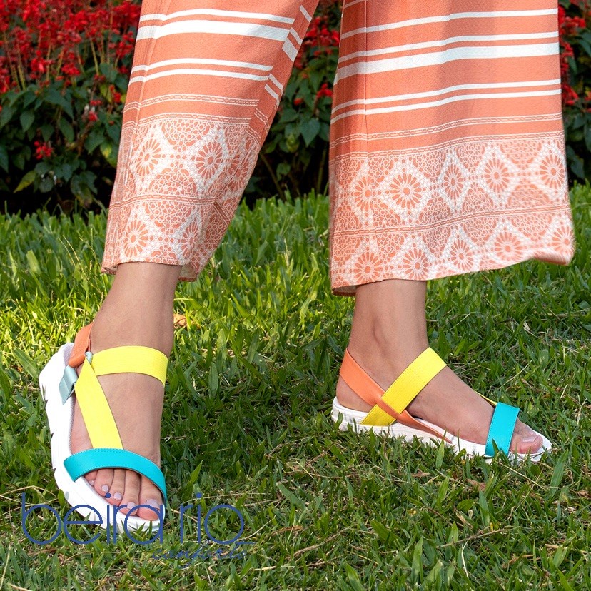 Sandalia Feminino Flats De Beira Rio | Shopee Brasil