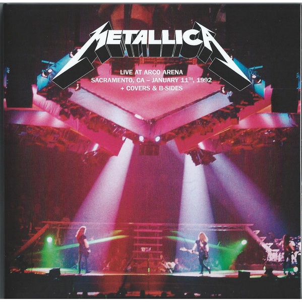 Metallica Live In Sacramento 1992 Soundboard 3 Cds Shopee Brasil