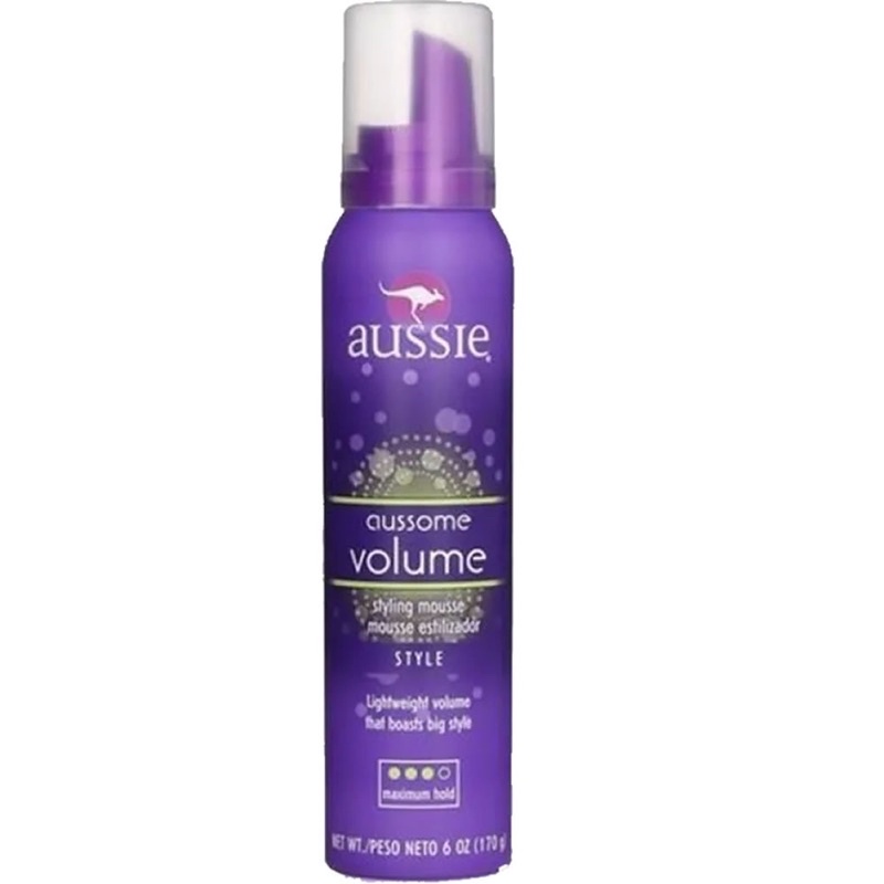 Aussie Aussome Volume Styling - Mousse 170g | Shopee Brasil