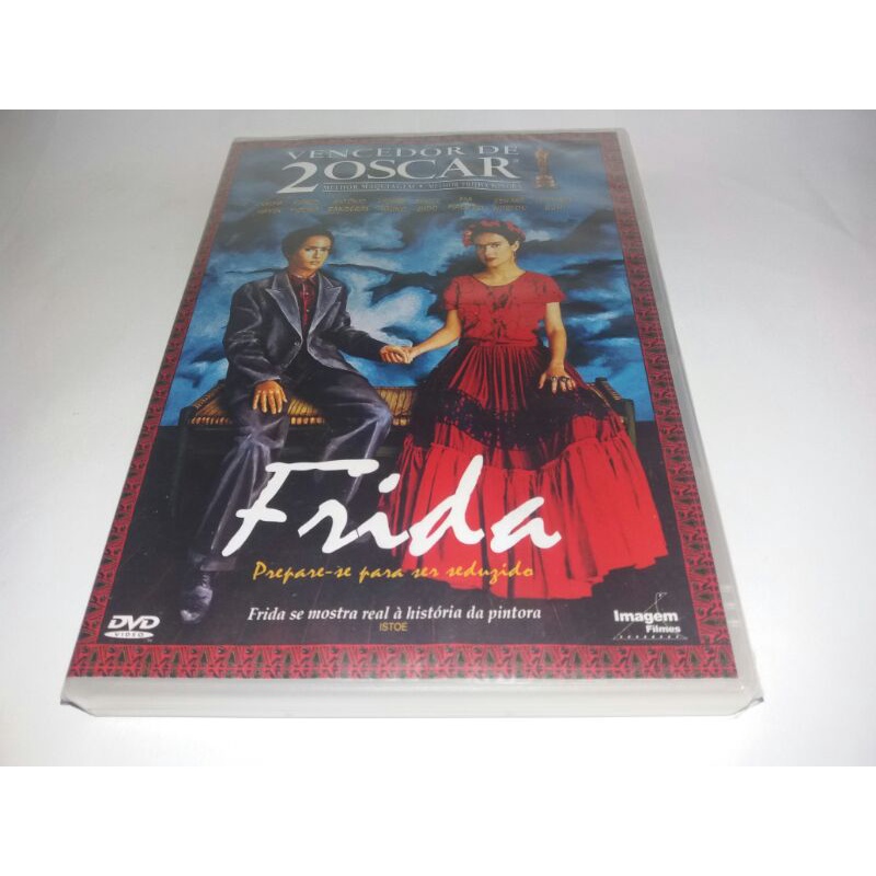 Dvd - Frida Kahlo - 2002 - Salma Hayek - Ashley Judd - Dublado ...