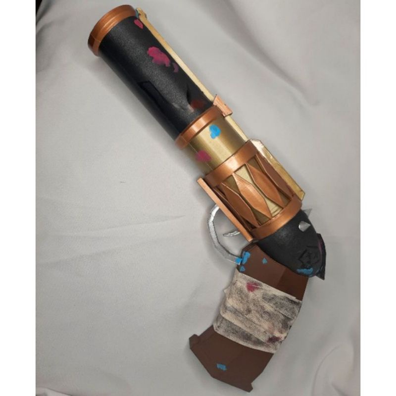 Pistola Jinx - Arcane / Valorant League of Legends | Shopee Brasil