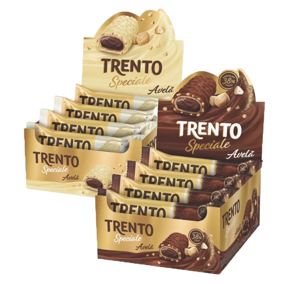 Chocolate Trento Especial Speciale Caixa C/12 Unidades | Shopee Brasil