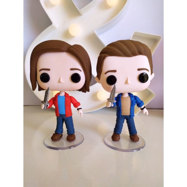 funko pop biscuit Sam e Dean Winchester (Supernatural) | Shopee Brasil