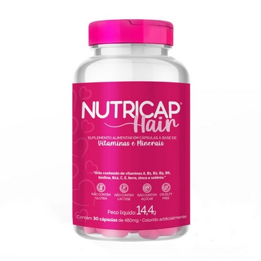 Suplemento Alimentar Nutricap Hair 30 capsulas | Shopee Brasil