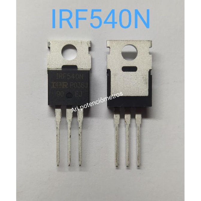 IRF540N IRF540 transistor mosfet Original IR Infineon | Shopee Brasil
