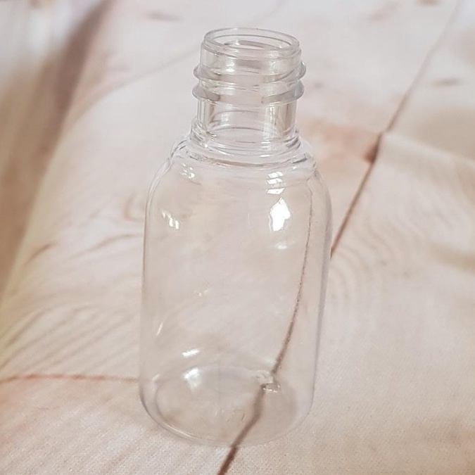 Garrafa 30 ml em pet, frasco transparente em pet para agua benta e outros | Shopee Brasil