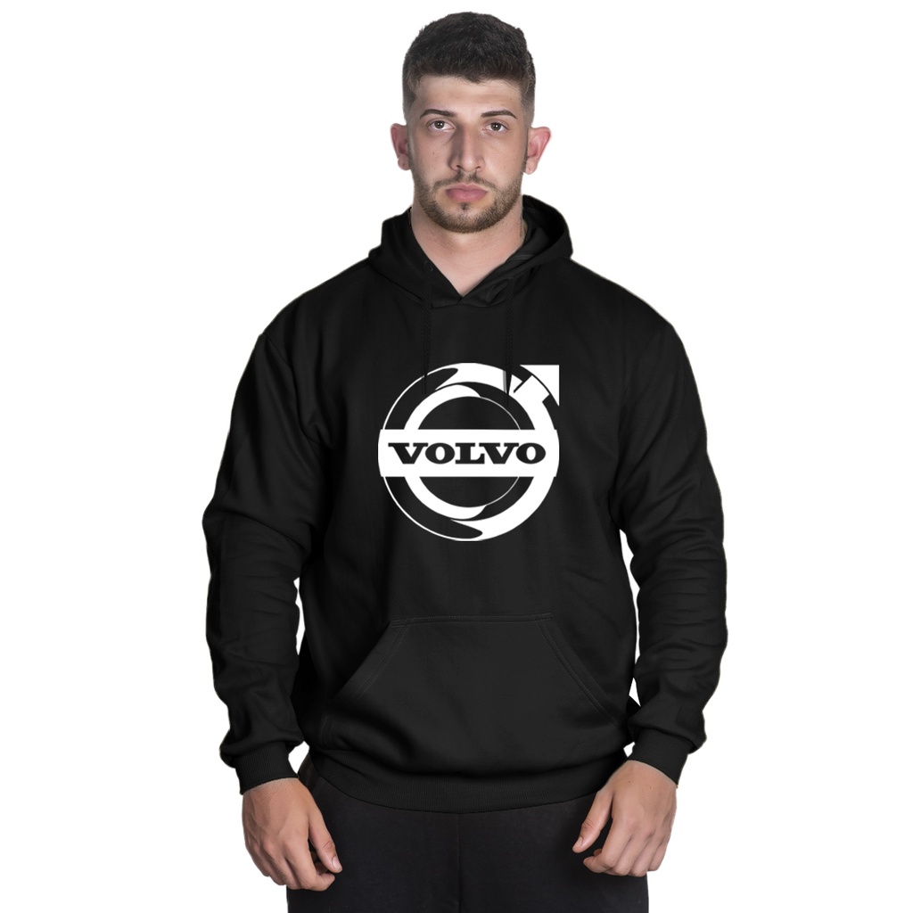 Casaco Moletom Estampa Volvo Adulto Unisex Pronta Entrega | Shopee Brasil