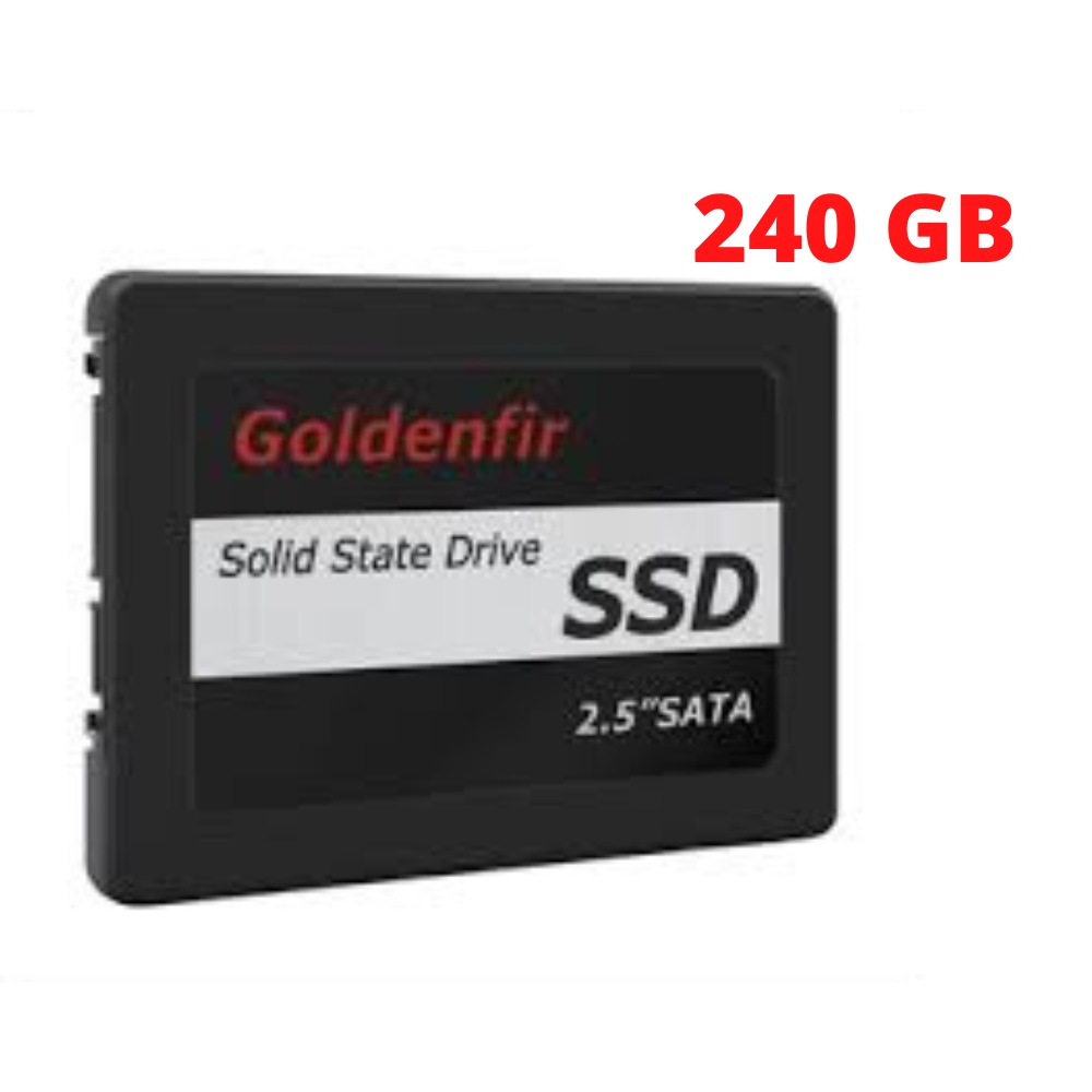 SSD Goldenfir 240Gb 120Gb PRETO/BRANCO Para Computador De Mesa Laptop | Shopee Brasil