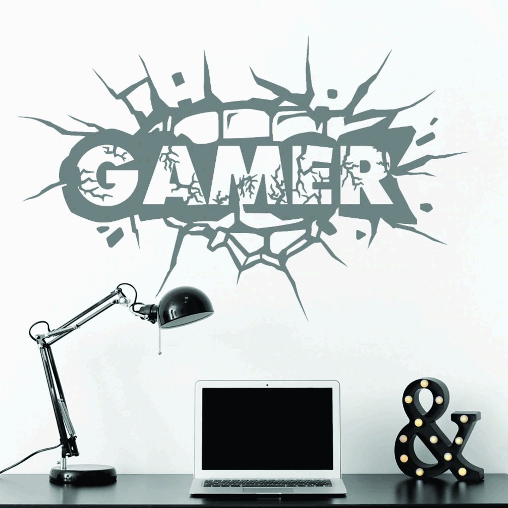 Adesivo decorativo, Gamer, Video Game, Pc | Shopee Brasil