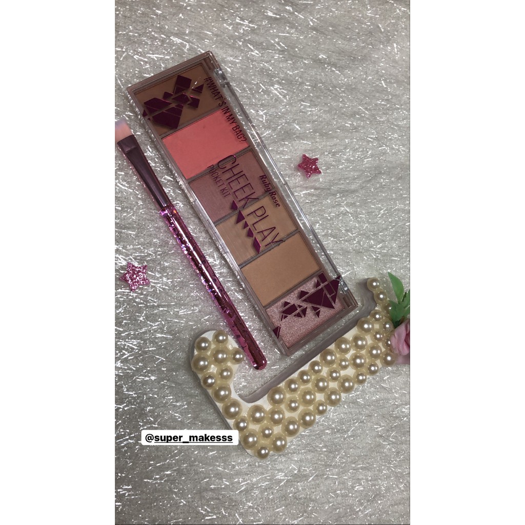 Paleta Cheek Play da Ruby Rose. | Shopee Brasil