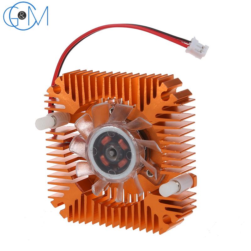 Pc Computador Laptop Cpu Vga Placa De Vídeo 55mm Cooler Fan Dissipador ...