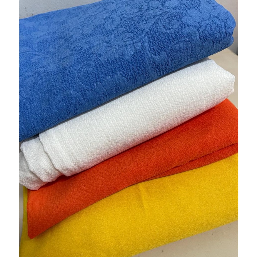 Tecido Crepe ggt bubble crepinho leve promocão oferta barato | Shopee ...