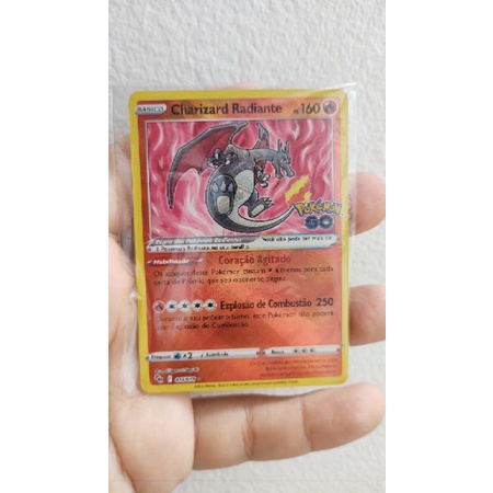 Carta Pokémon Charizard Radiante (011/78) PTBR | Shopee Brasil