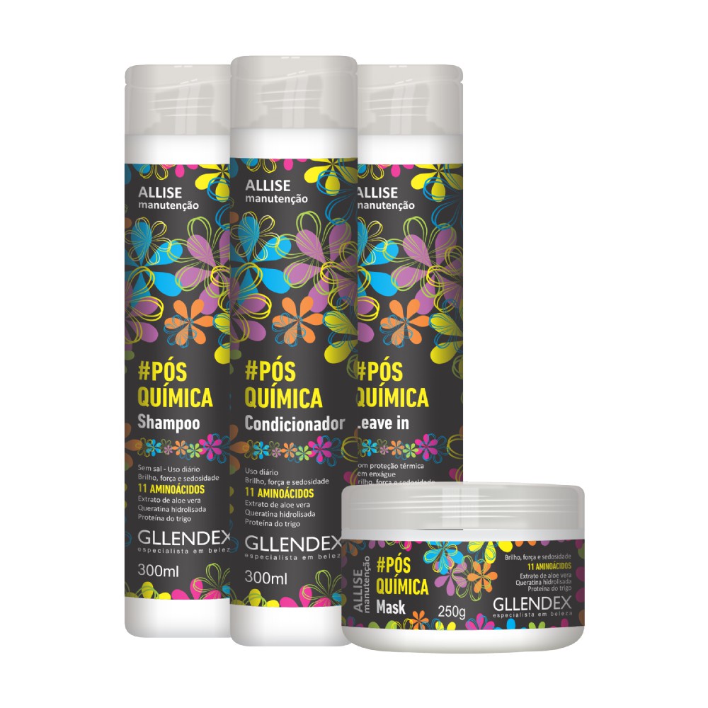 Kit Allise Manutenção Gllendex | Shopee Brasil