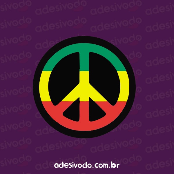 2 Adesivos do Símbolo do Reggae 0675 | Shopee Brasil