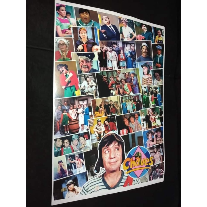 Chaves série sbt Poster cartaz sbt Chiquinha Kiko Seu Madruga Seu ...