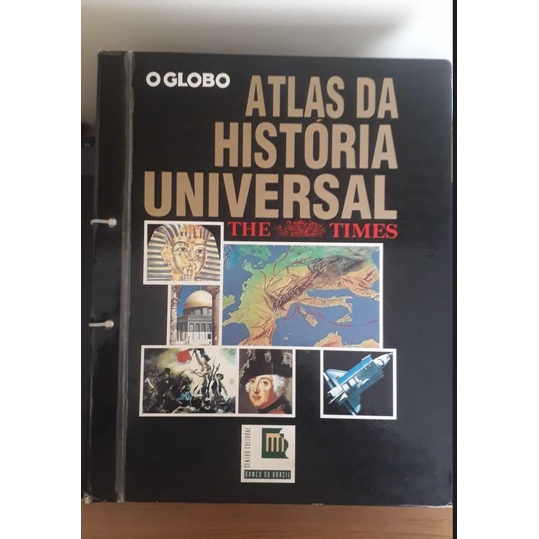 Atlas da História Universal - The Times - O Globo - 1995 - Capa Dura ...