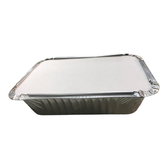 Marmita retangular de alumínio 750ml c/100 | Shopee Brasil