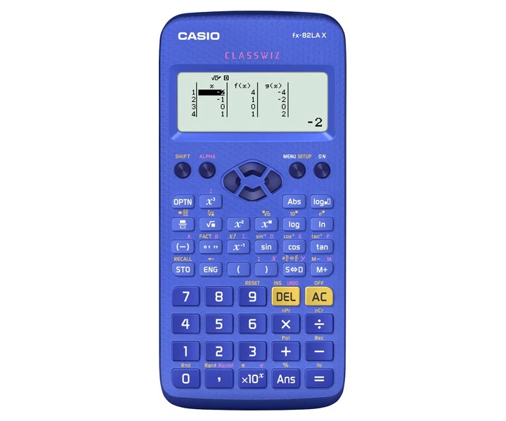 Calculadora Cientifica Casio Fx-82lax-bu Azul | Shopee Brasil