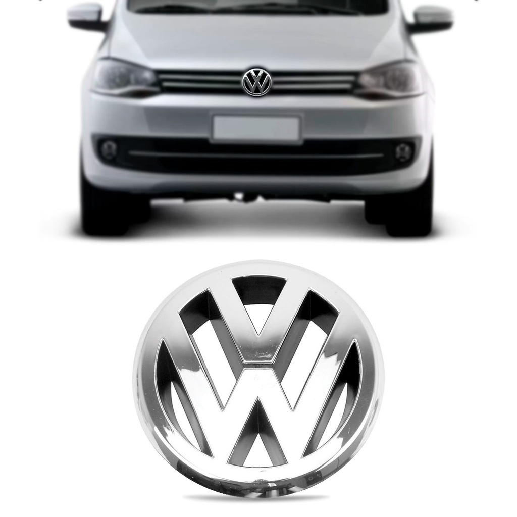Emblema grade Dianteira VW Fox 2010 2011 2012 2013 2014 Spacefox ...