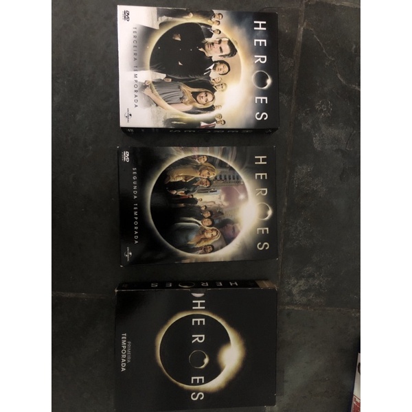 Box Heroes 3 temporadas 16 discos Original + quadrinho oficial | Shopee Brasil
