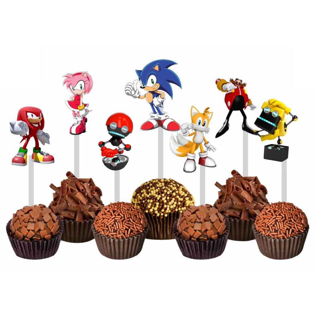10 tags de doces Sonic | Shopee Brasil