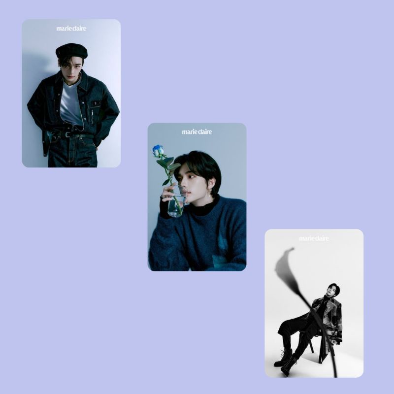 K-POP Stray Kids Hyunjin Photocard Card Hyunjin K-pop Fanmade | Shopee ...