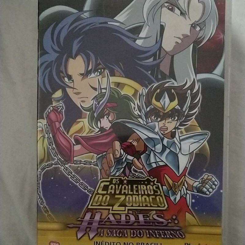 Dvd Os Cavaleiros do Zodíaco- Hades- Saga do Inferno vol 01 | Shopee Brasil