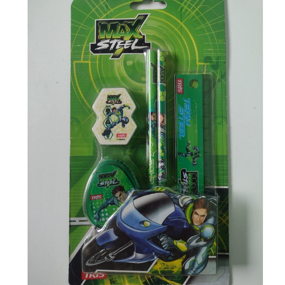 Kit Escolar Max Steel | Shopee Brasil