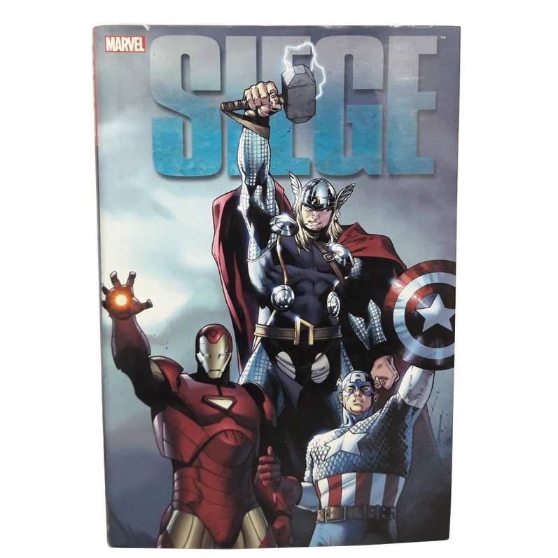 Livro Siege - Marvel | Shopee Brasil