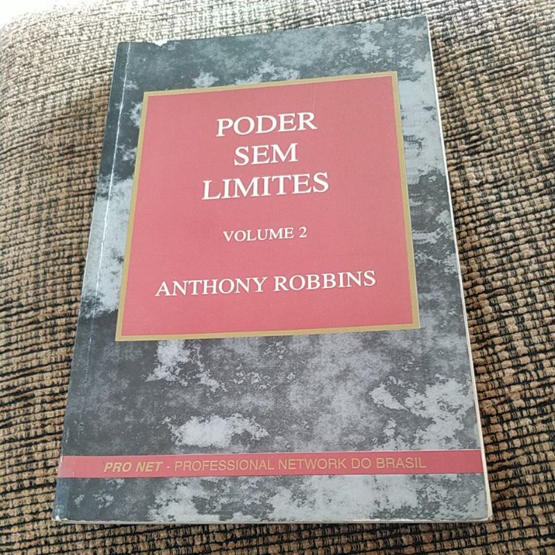 Livro Poder Sem Limites , Vol 2 , Anthony Robbins - 4 H | Shopee Brasil