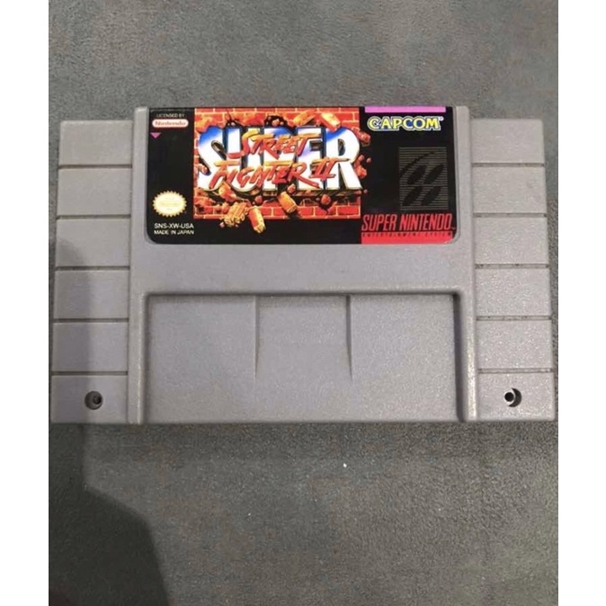 Fita Snes Street Fighter 2 | Shopee Brasil