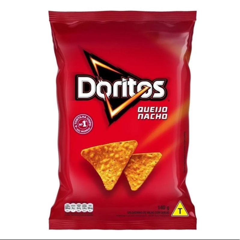 Salgadinho Queijo Nacho Doritos 120g | Shopee Brasil