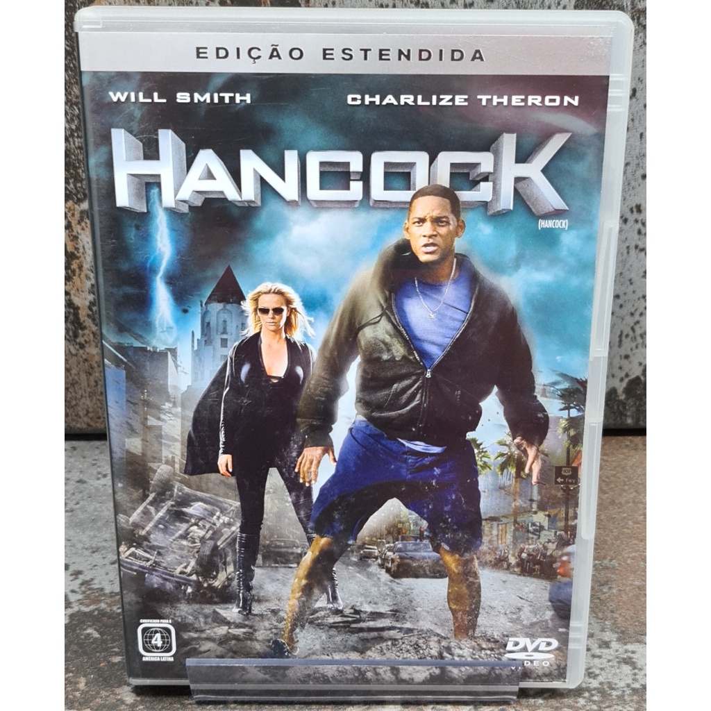 DVD Hancock Edição Estendida - Will Smith/Charlize Theron (dublado ...