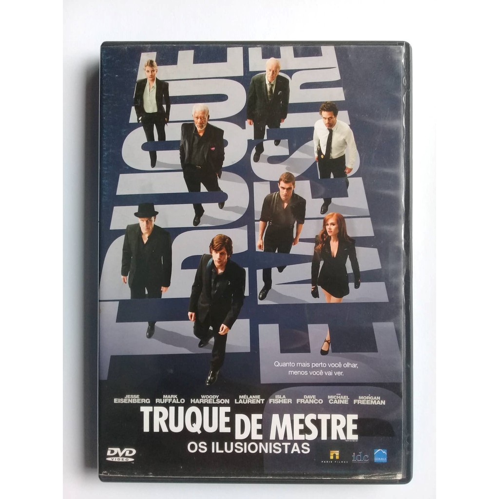 Dvd Truque De Mestre Mark Ruffalo Morgan Freeman Original | Shopee Brasil