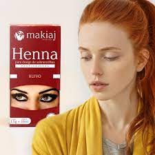 1 Henna Sobrancelhas Makiaj Alto Rendimento E Fixação Rena Cor Ruivo ...