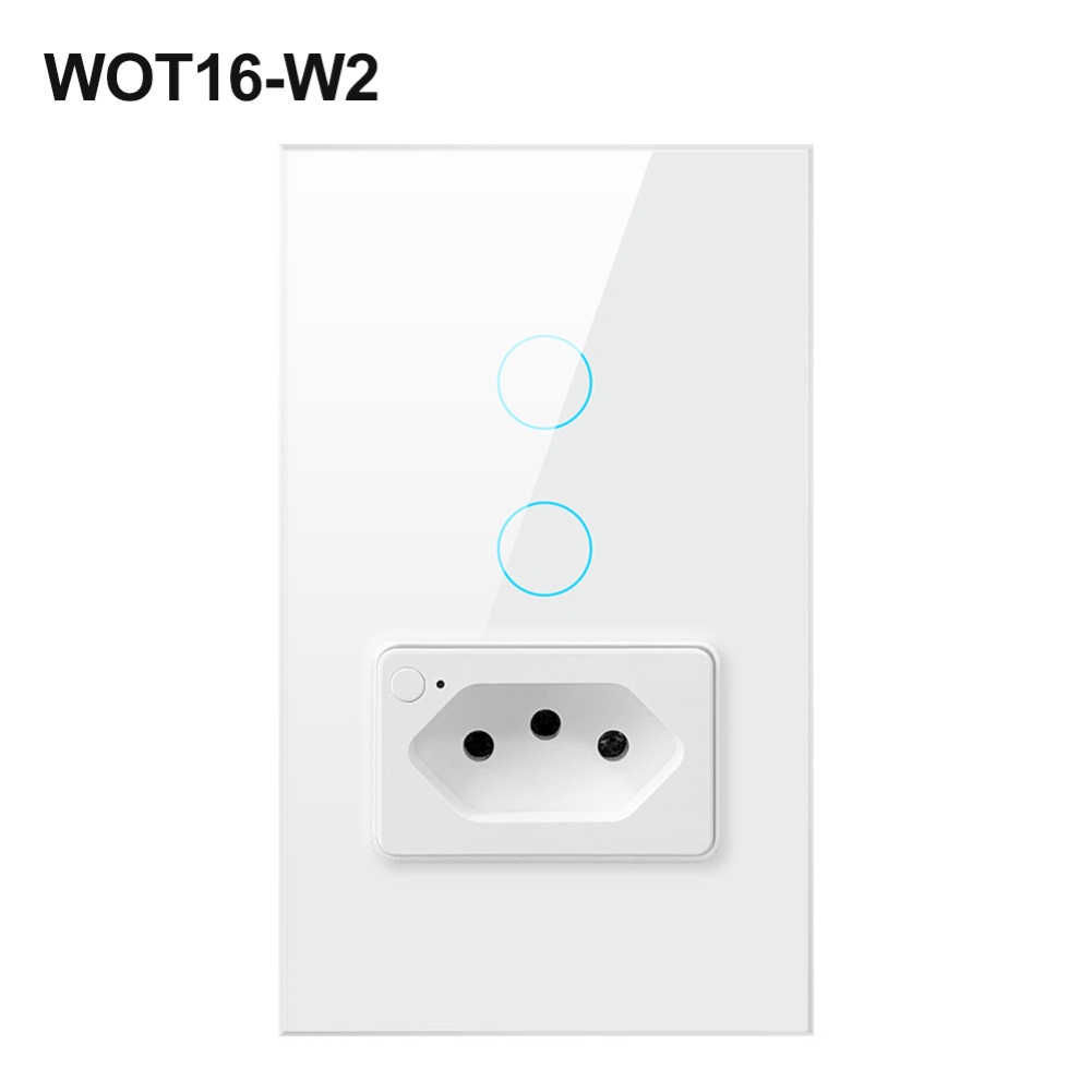 Interruptor Inteligente Wifi 16A/20A com Soquete Tuya Brasil ...