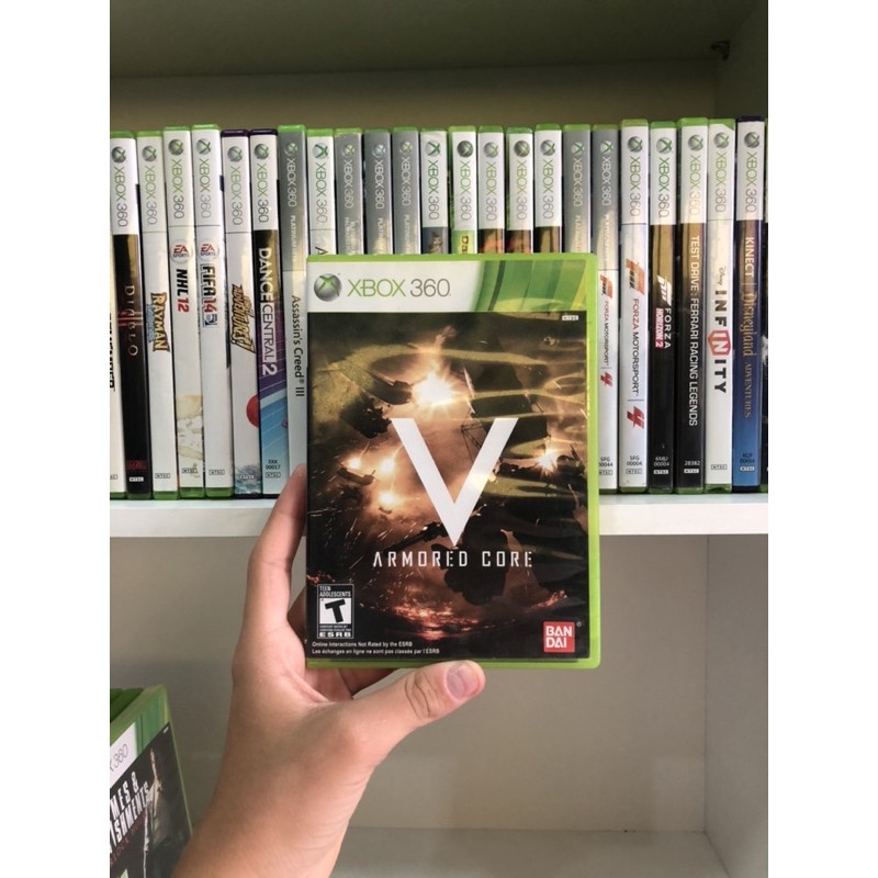 Armored Core V - Xbox 360 Jogo de Tiro Disco Midia Fisica Original ...