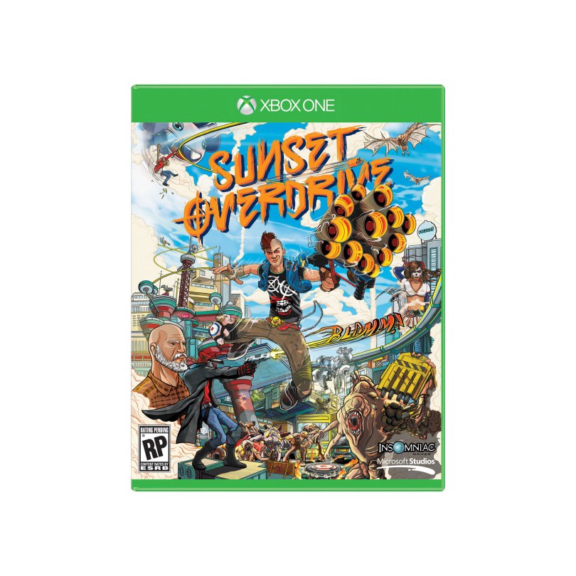 Sunset Overdrive- Xbox one- Mídia física- Semi novo | Shopee Brasil