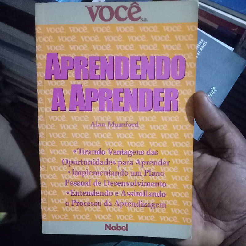 Livro - Aprendendo a Aprender - Alan Mumford | Shopee Brasil