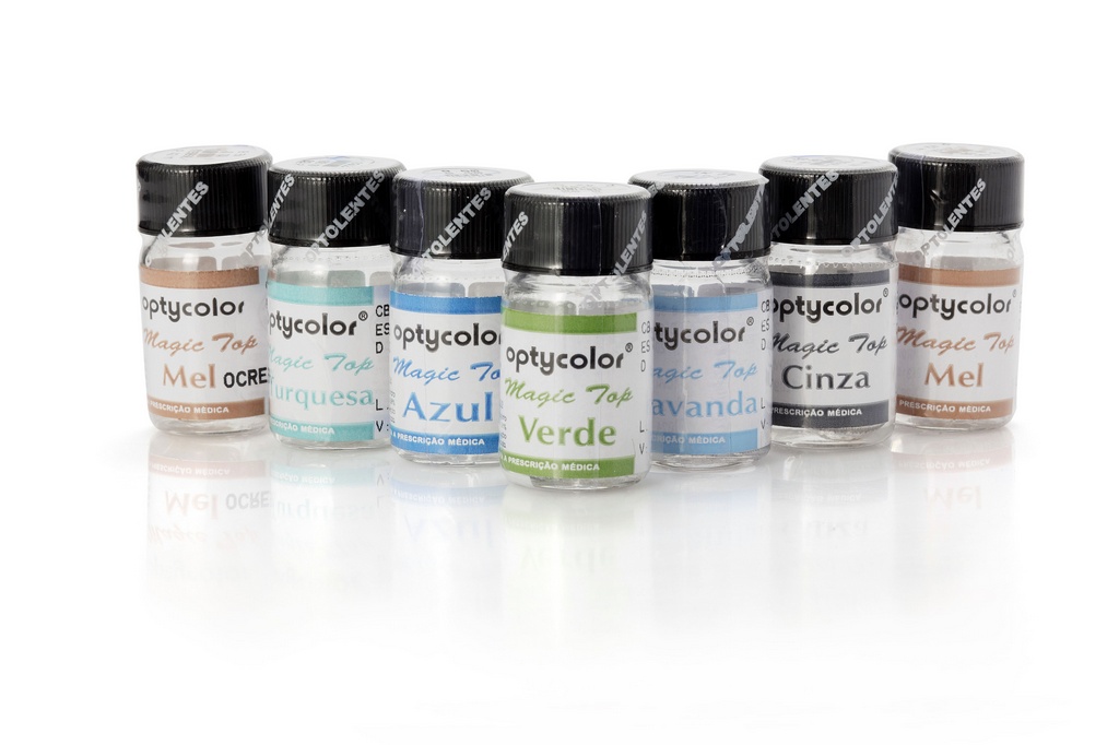 Lente de Contato Colorida Optycolor Magic Top | Shopee Brasil